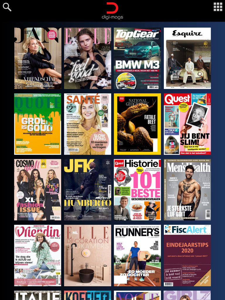 Onbeperkt toegang tot digitale tijdschriften - Digi-Mags Free